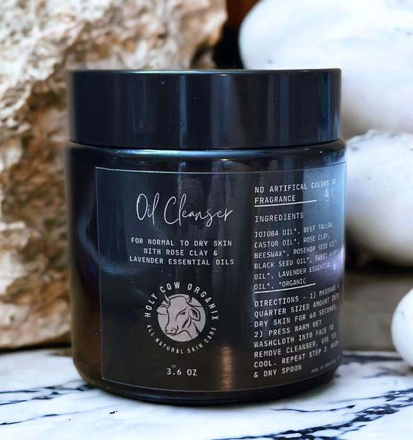 Oil Cleanser - Normal to Dry Skin – Holy Cow Organix